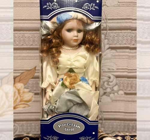 Кукла фарфоровая коллекционная porcelain doll