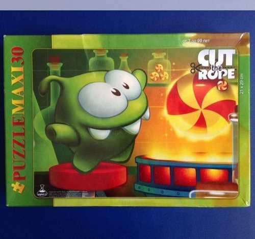 Пазлы детские от 3+ "Ам Ням" "Cut the Rope" 30 шт