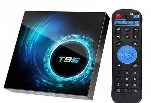 Android tv box T95, Android 10, 2x16