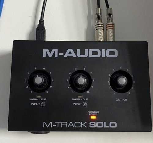 Звуковая карта M-Audio m-track solo