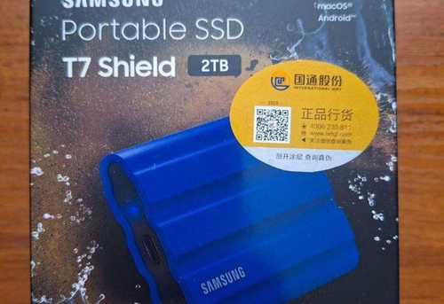 Внешний SSD Samsung Portable SSD T7 Shield 2 Тб