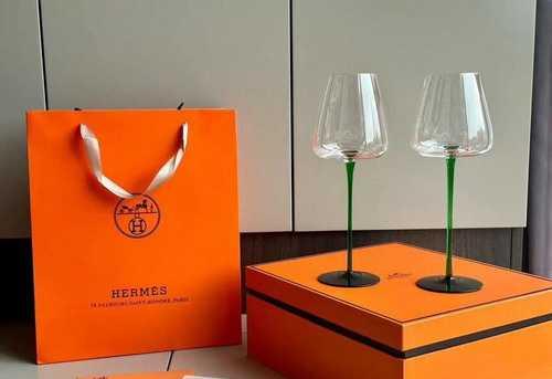 Комплект бокалов Hermes оригинал