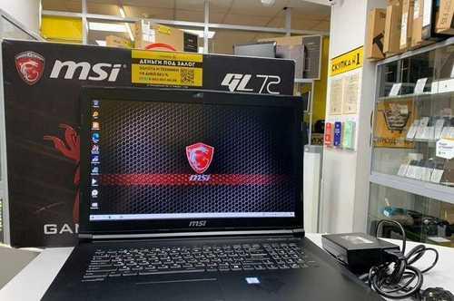 Ноутбук MSI Core i7/ GeForce GTX 1050 4Gb/ SSD+HDD