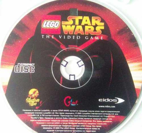 Самая первая игра Lego: Star Wars, на русском