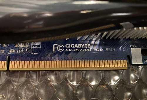 Видеокарта gigabyte radeon HD 5770 GV-R577UD 1 GB