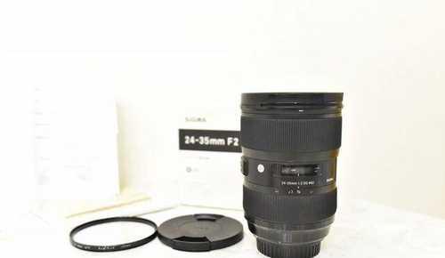 Sigma 24-35mm f/2 DG HSM на Canon
