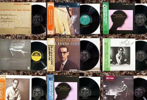Bill Evans Portrait In Jazz и др пластинки LP джаз
