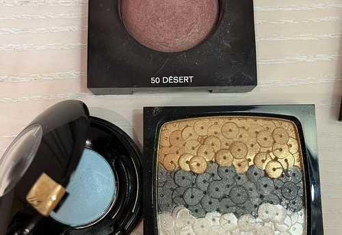 Палетки тени для век Chanel, Dior,оригинал