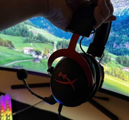 Игровые наушники hyperx cloud 2