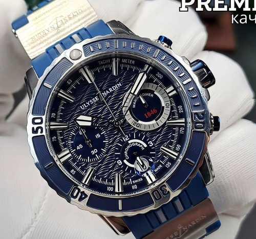 Ulysse Nardin Мужские часы кварцевые Япония