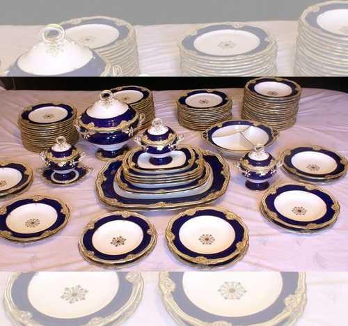 Столовый сервиз 1820г. Chamberlain Worcester