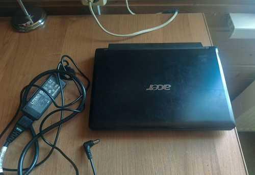 10.1" Acer Aspire One ZG8, 160 ГБ, Atom N270, RAM 1 ГБ, Intel GMA 950