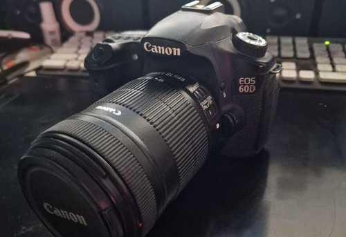 Canon EOS 60D + Canon 18-135 mm