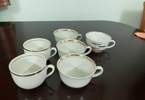 Чашки чайные Песочное 1969-1971 гг