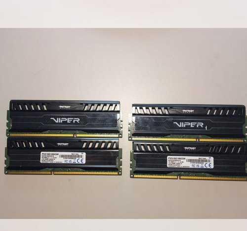 Оперативная память ddr3 Patriot Viper 16G 1866mhz