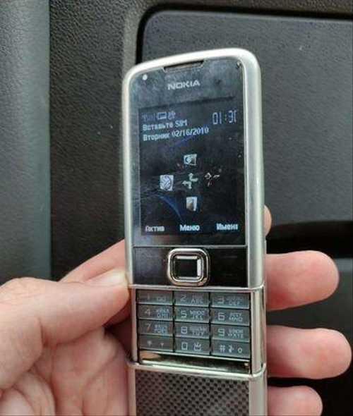 Телефон Nokia 8800 carbon 4 gb