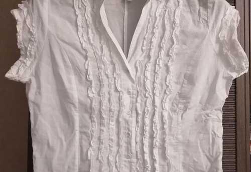Блузка белая 44-46 размер