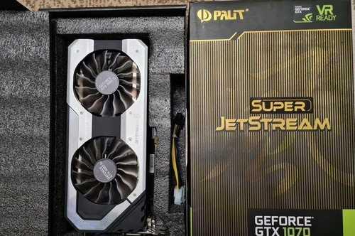 Видеокарта Palit GeForce GTX 1070 Jetstream 8G