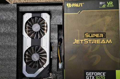 Видеокарта Palit GeForce GTX 1070 Jetstream 8G