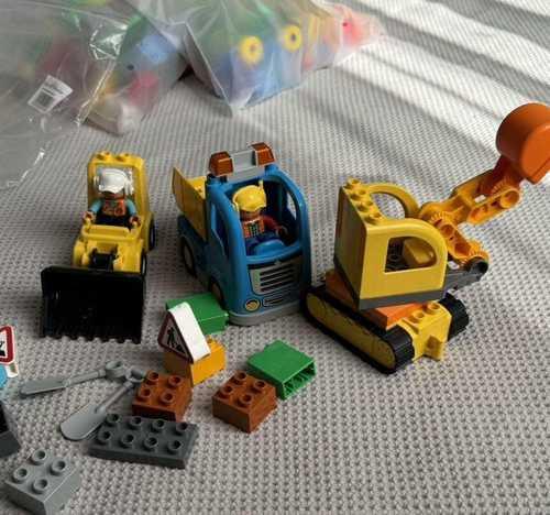 Lego duplo строительная техника