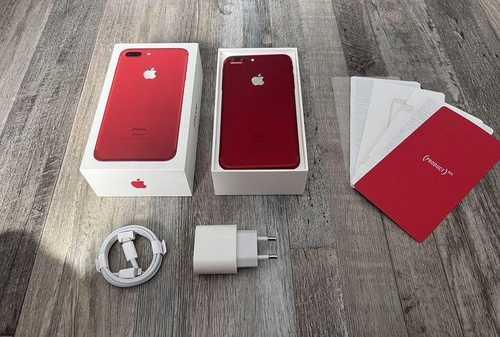iPhone 7 Plus / Red / Состояние нового
