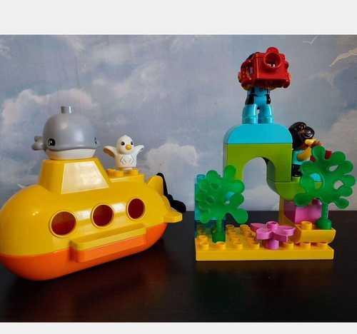 Lego duplo 10910 путешествие субмарины