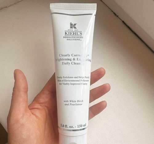 Kiehls гель для умывания clearly corrective