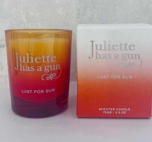 Свеча Juliette has a gun lust for sun 75g