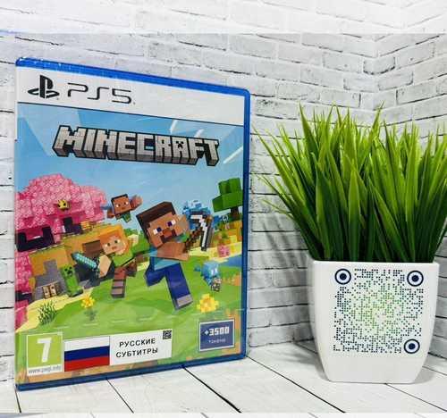 Minecraft PS5 (Новый диск)