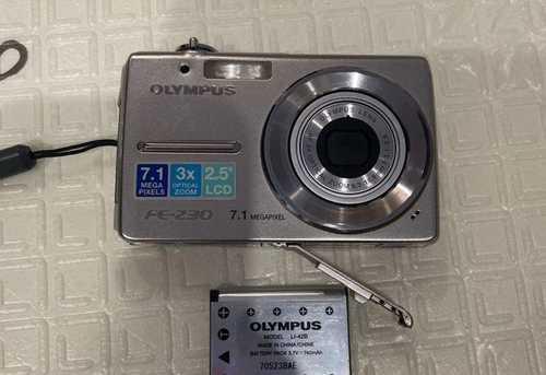 Компактный фотоаппарат olympus FE-230