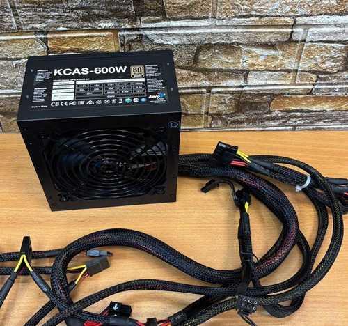 Блок питания Aerocool kcas-600W APS-KS600-A01