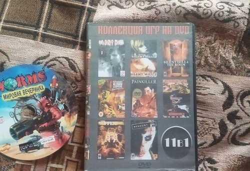 Dvd диск игр Silent Hill 1-4,Resident Evil 1-3и др