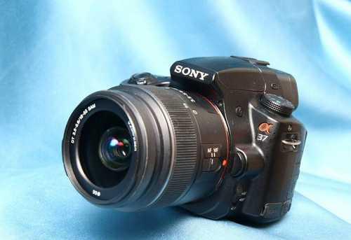 Sony A37 + штатный 18-55 f/3.5-5.6 SAM