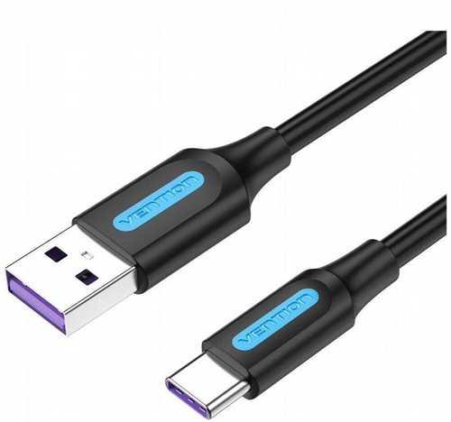 Кабель USB-A 2.0 - Type C 0.5м. Vention #398891