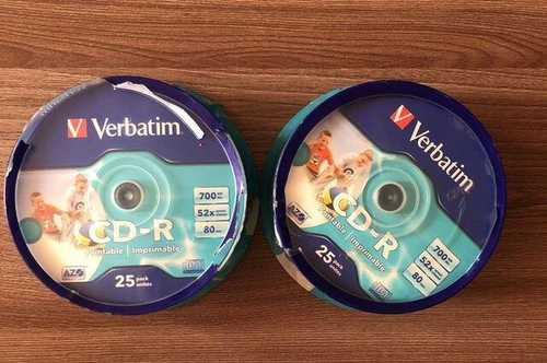 Болванки CD-R Verbatim