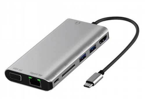 Переходник USB-C 8 в 1 (док станция) для macbook