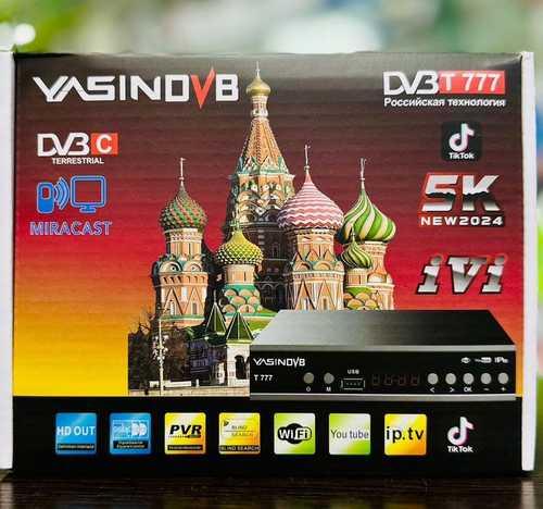 Ресивер цифровой iptv yasin DVB T777