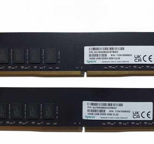 Новую Ddr4 32Gb 32OO меняю на 32Gb 24OO