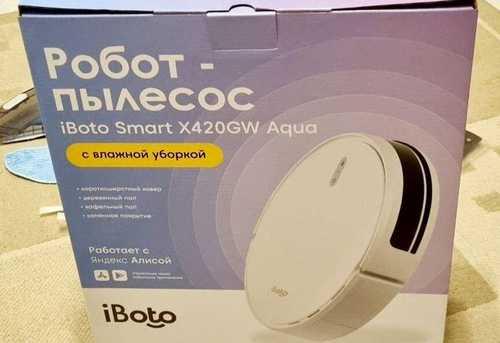 Робот пылесос iBoto Smart x420gw