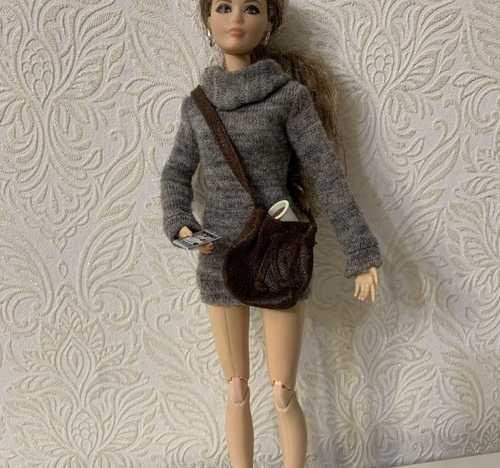 Кукла Барби Barbie The Look Sweater Dress