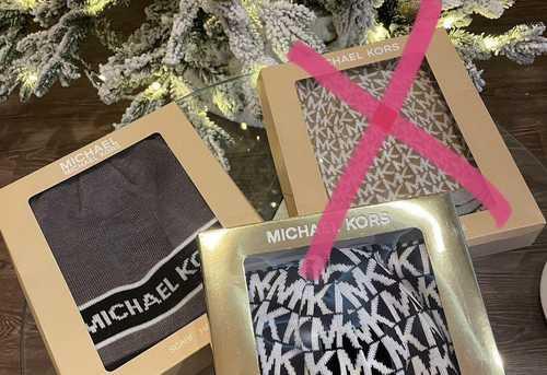 Шапка и шарф michael kors