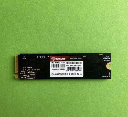 SSD M.2 2280 1 TB NVMe KingSpec nе-1 TB Новый