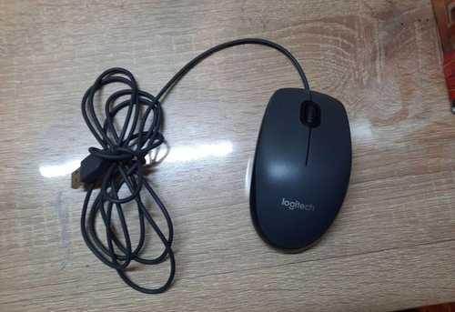 Мышь logitech m100