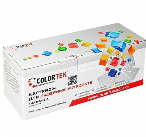 Картридж лазерный Colortek CF283A (83A) для принте