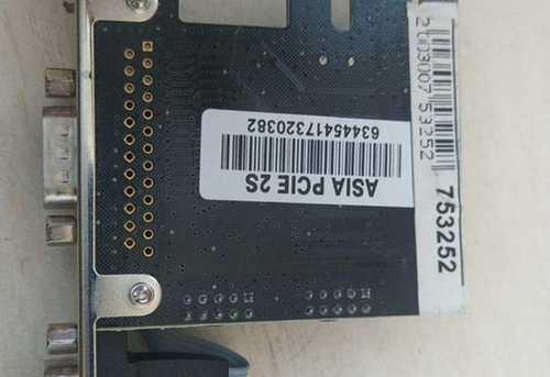 Контроллер PCI-E to 2 RS232