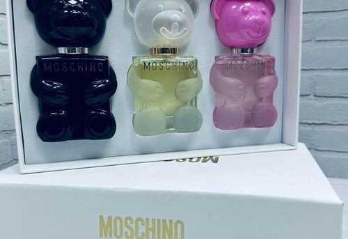 Подарочный набор духов мишки moschino