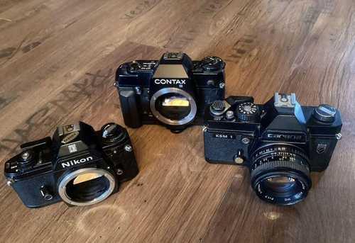 Плёночный фотоаппарат Nikon EM.Contax 137.Carena K