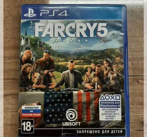 Far cry 5 ps4 диск