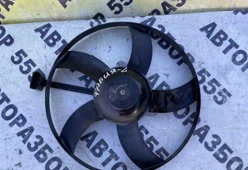 Вентилятор радиатора Skoda Fabia 2