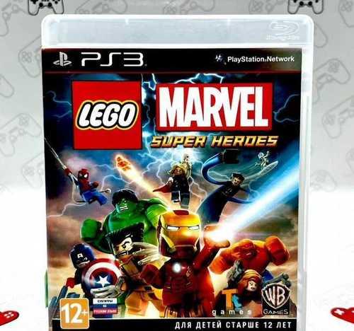 Lego Marvel Super Heroes PS3 (без мануала, resale)